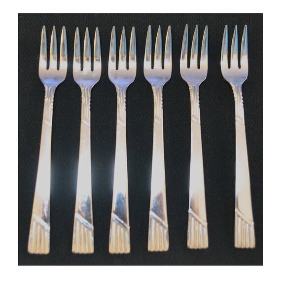 hull | Dining | Vintage Dorzel Stainless Shrimpcondiment Forks By Hull ...
